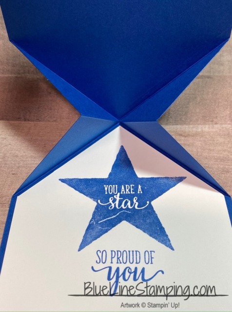 Pals April Blog Hop - Blue Line Stamping