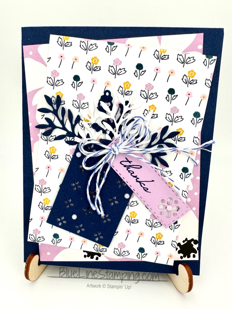 Pals July Blog Hop - Blue Line Stamping