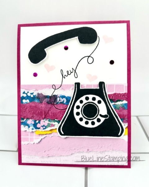 Chat - Blue Line Stamping